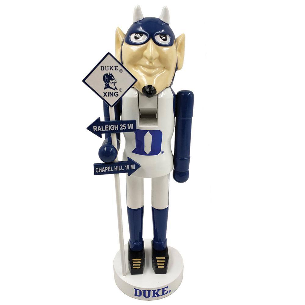 Santa's Workshop 12 in. DUKE RIVALRY Nutcracker DUB091 - The Home Depot