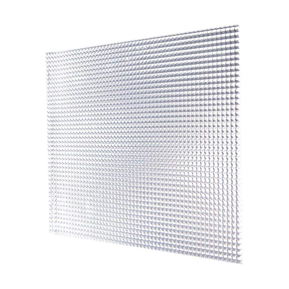 KSH 24 in. x 24 in. x 0.156 in. Clear Premium Prismatic Acrylic ...