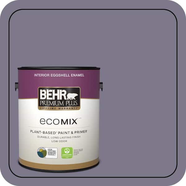 BEHR PREMIUM PLUS 1 gal. #N560-5 Solitaire Eggshell Enamel EcoMix Plant ...