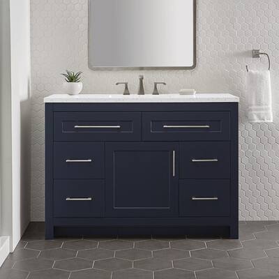 Blue - 48 Inch Vanities - Bathroom Vanities - Bath - The Home Depot