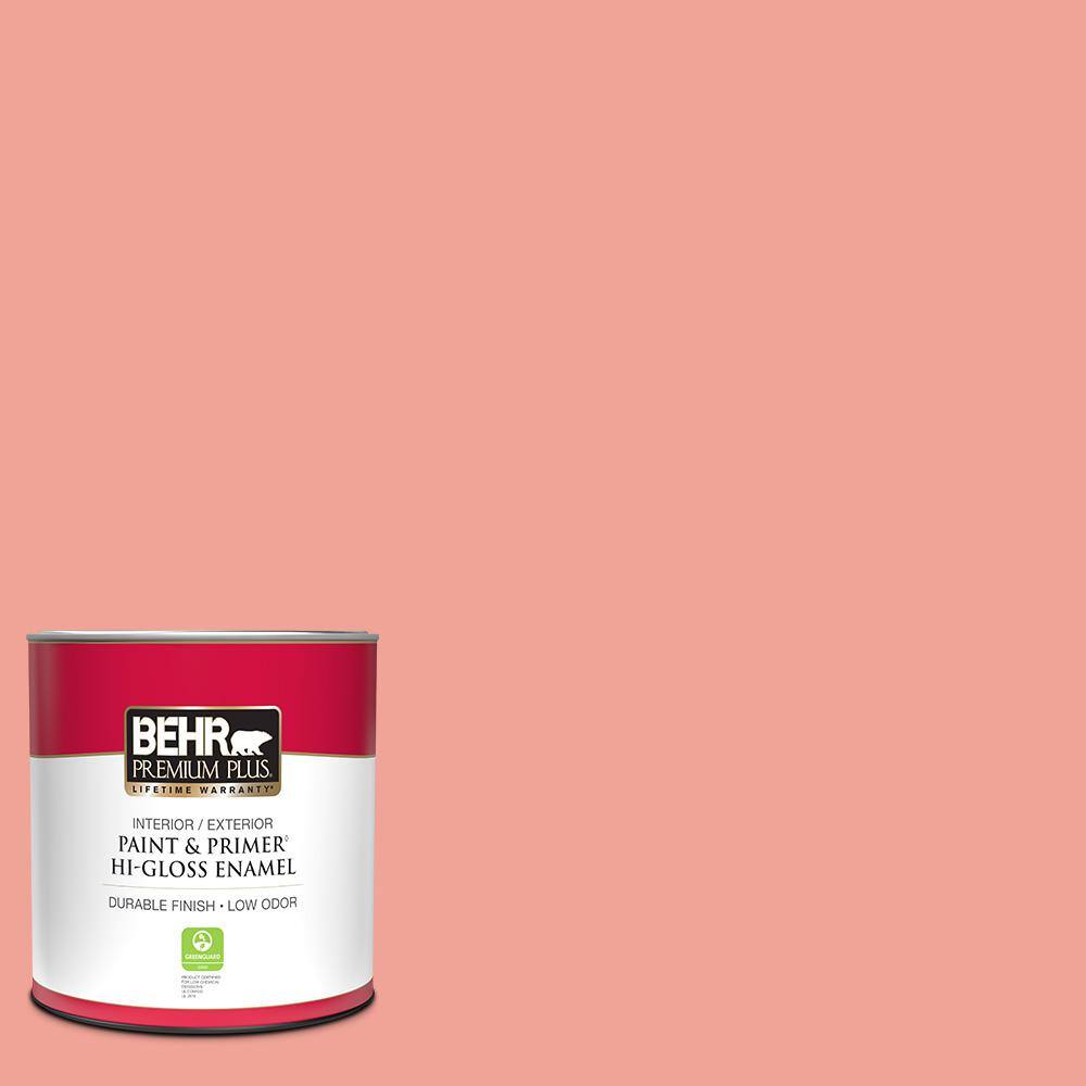 Have a question about BEHR PREMIUM PLUS 1 qt. #170D-4 Peach Tile Hi ...