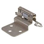 Satin Nickel 3/8 in. Inset Hinge (25-Pairs) SH7114-SN-25