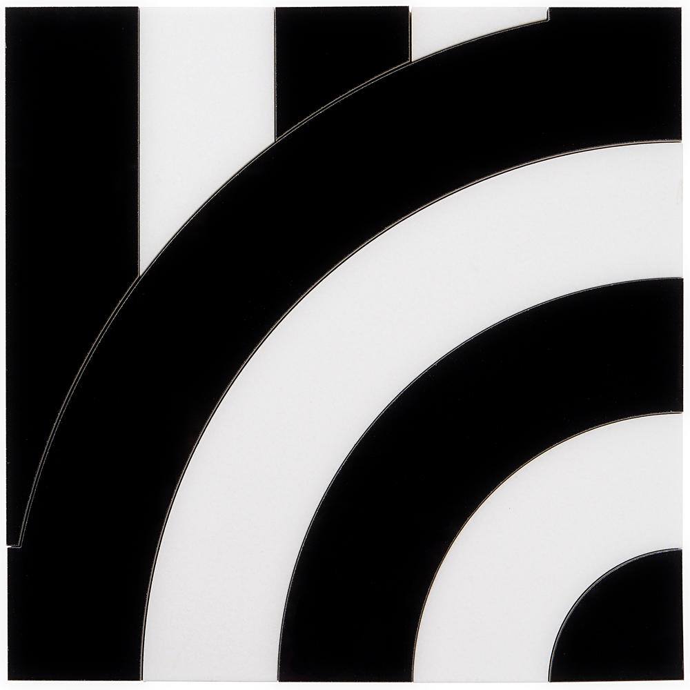 Ivy Hill Tile Elizabeth Sutton Bow Vertical Viva 12 in. x 12 in ...