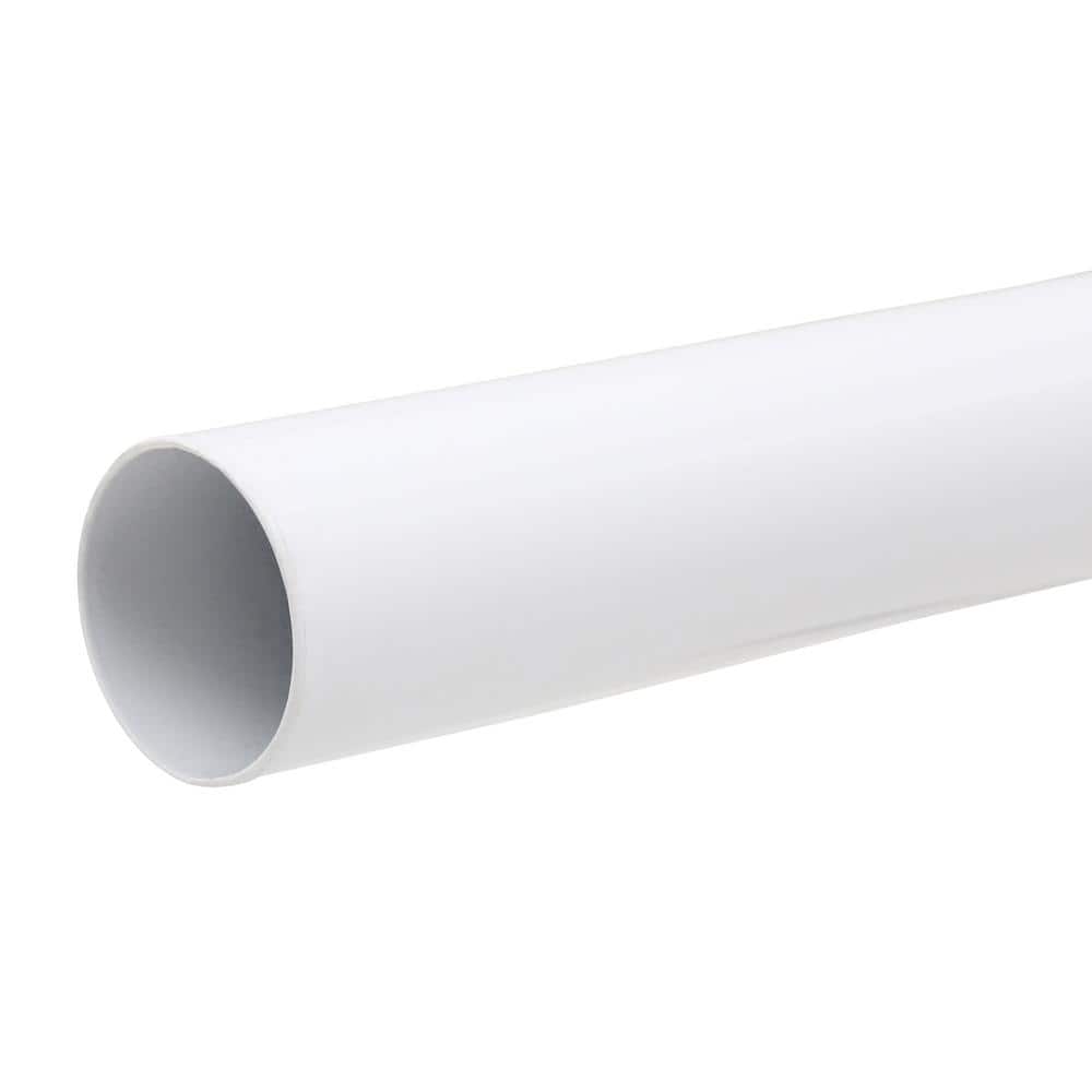 Everbilt 6 ft. long, 1.25 in. wide, White Steel Closet Rod EH-WSTHDUS ...
