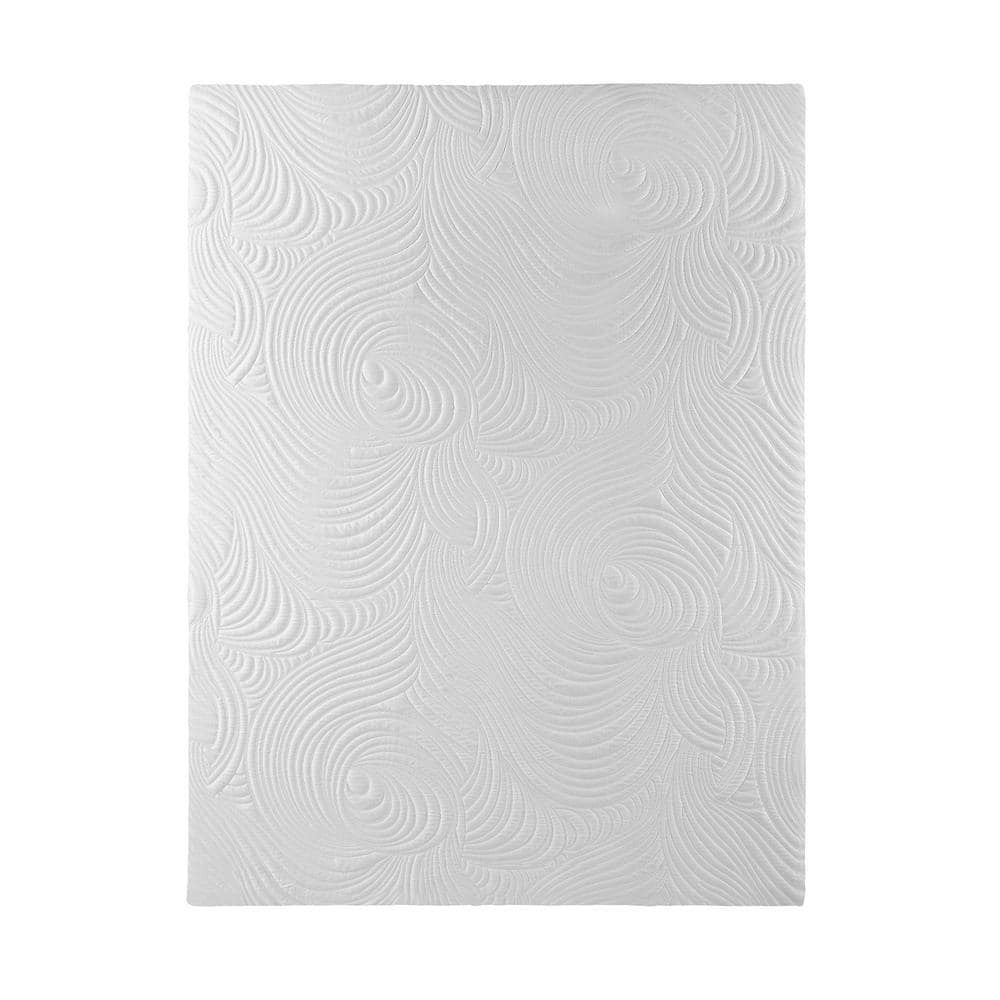 EVERGLADE HOME Neleh 11 in. Full Latex Microcoil Hybrid Mattress LX-MT ...