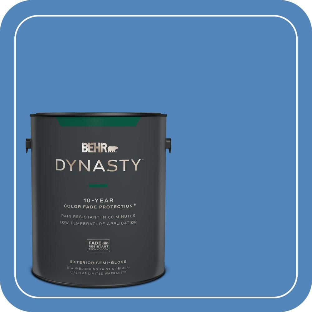 BEHR DYNASTY 1 gal. #570B-6 Handsome Hue Semi-Gloss Exterior Stain ...