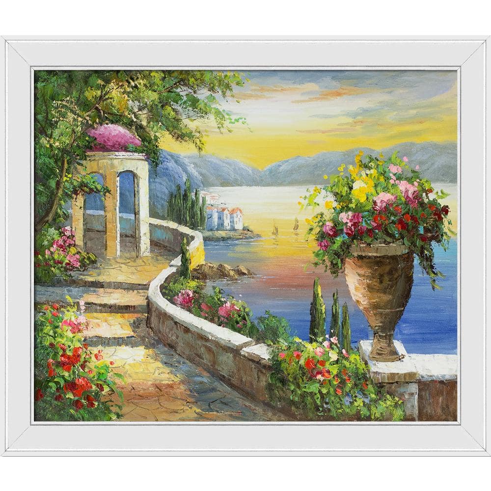 LA PASTICHE Sunset at Gazebo Point by Unknown Artists Galerie White ...