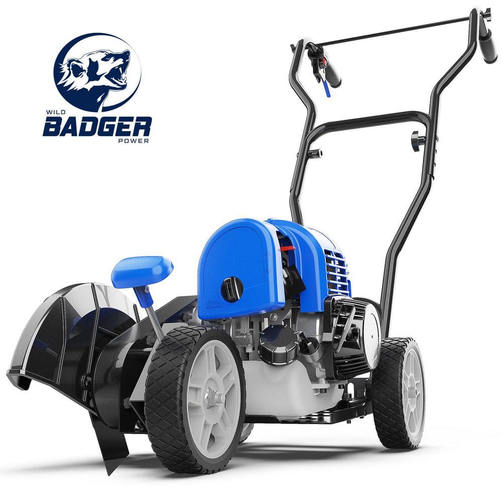 WILD BADGER POWER 31cc 4-Stroke Walk Behind Edge Sidewalk Edger Lawn ...