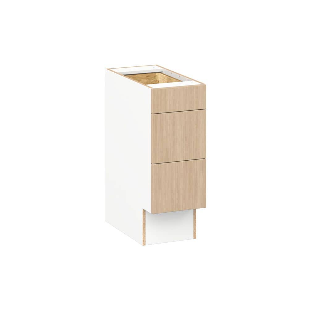 J COLLECTION Timberline Mojavi Oak Slab Assembled ADA Drawer Base ...