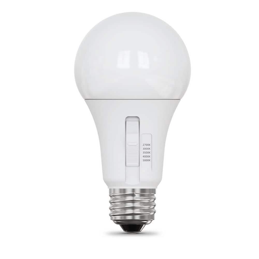 Feit Electric 75-Watt Equivalent A19 Dimmable LED Light Bulb with ...