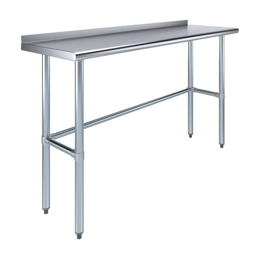 Reviews for AMGOOD Stainless Steel 18 in. x 60 in. Open Base Kitchen ...