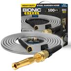 Bionic Steel Pro 5/8 in. x 100 ft. Heavy-Duty Stainless Steel Garden ...