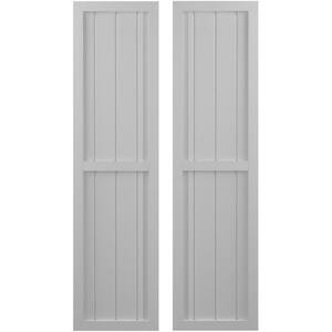 Ekena Millwork 14 in. W x 70 in. H Americraft 4-Board Exterior Real ...