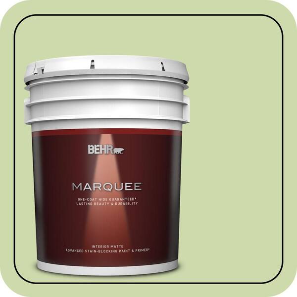 BEHR MARQUEE 5 gal. #P370-3 Chameleon Skin Matte Interior Paint ...