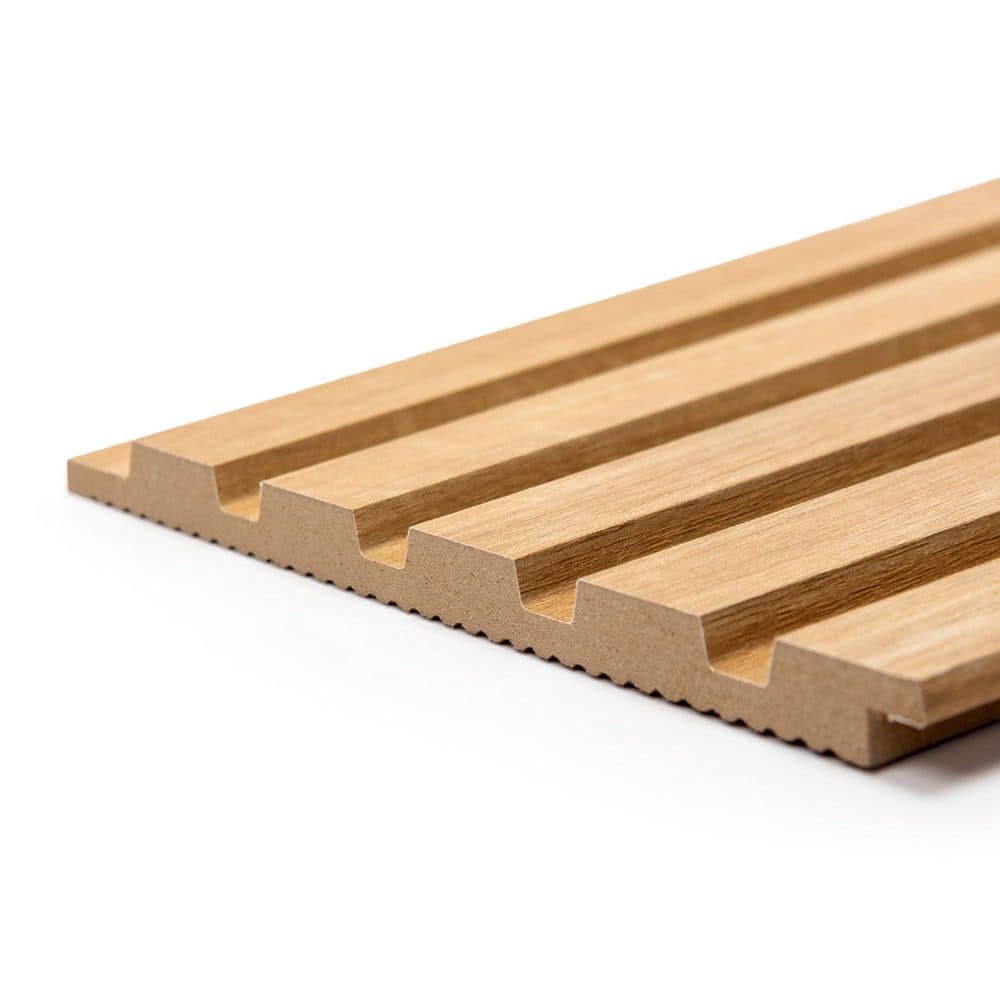 Art3d 3/7 in. x 3/5 ft. x 7.87 ft. Natural Oak Wood Design Square Edge ...