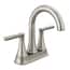 Delta Greydon Single Handle Single Hole Bathroom Faucet in Spotshield ...