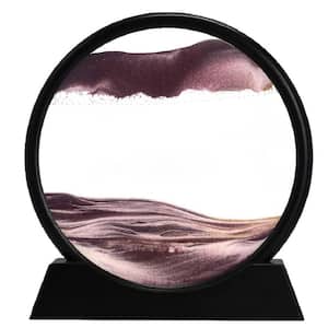 Afoxsos 7 in. 3D Dynamic Sand Art Liquid Motion, Deep Sea Sandscape ...