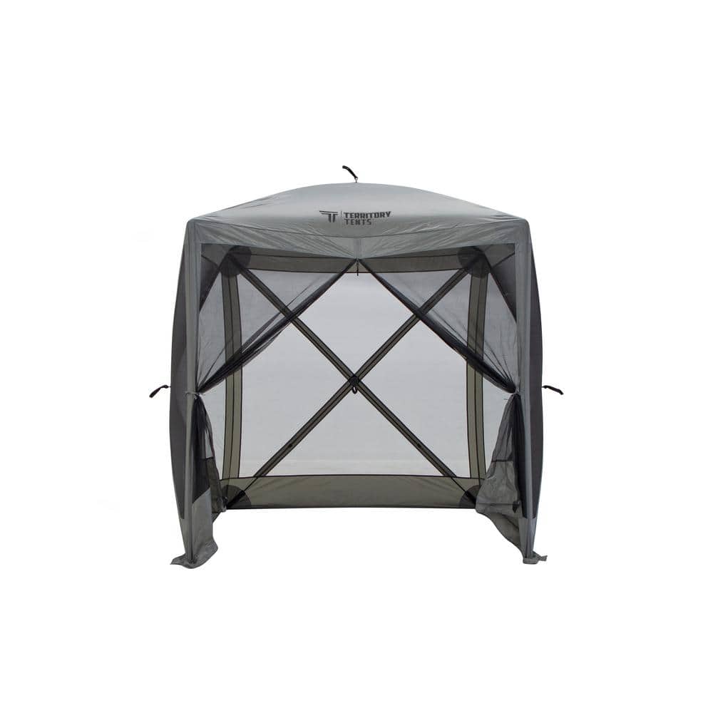 Territory Tents Portable Screen Tent, Waterproof, UV-Resistant, Slate ...