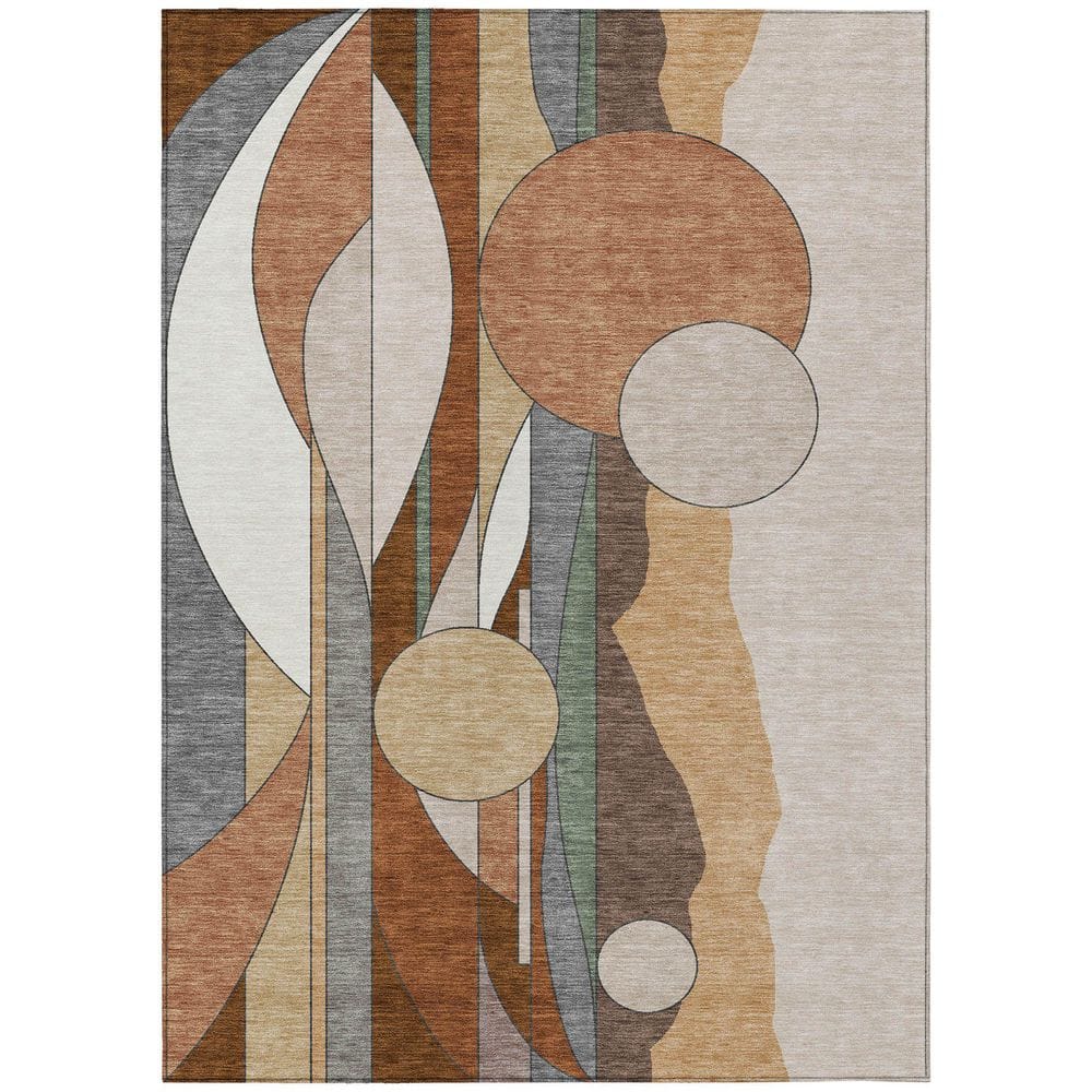 Addison Rugs Chantille Machine Washable Indoor/Outdoor Abstract ACN2252 ...