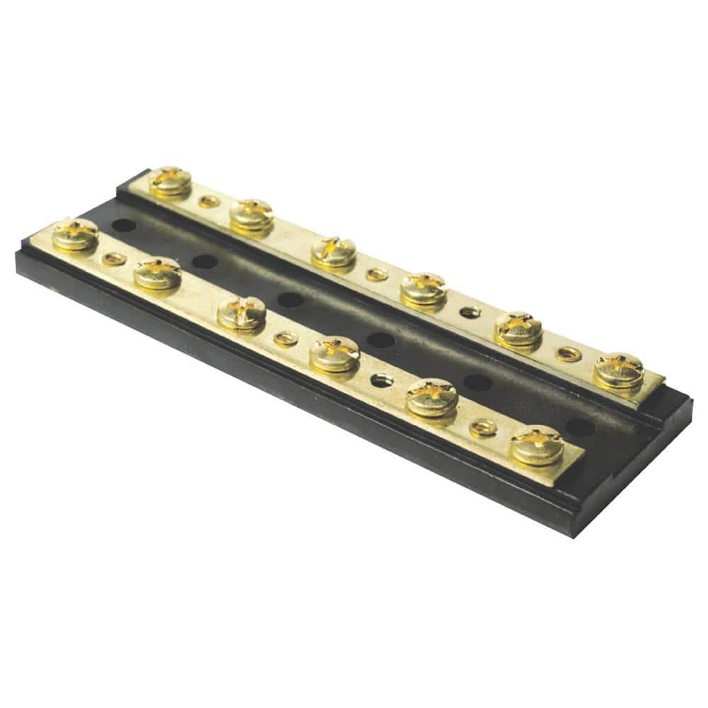 Seachoice Terminal Block With Brass Hardware 13531 - The Home Depot