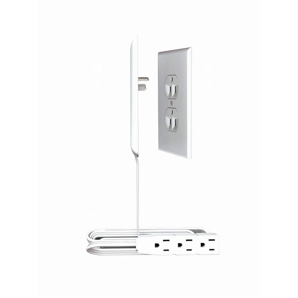 Sleek Socket Inverted Ultra-Thin Outlet Concealer and Cord Concealer ...
