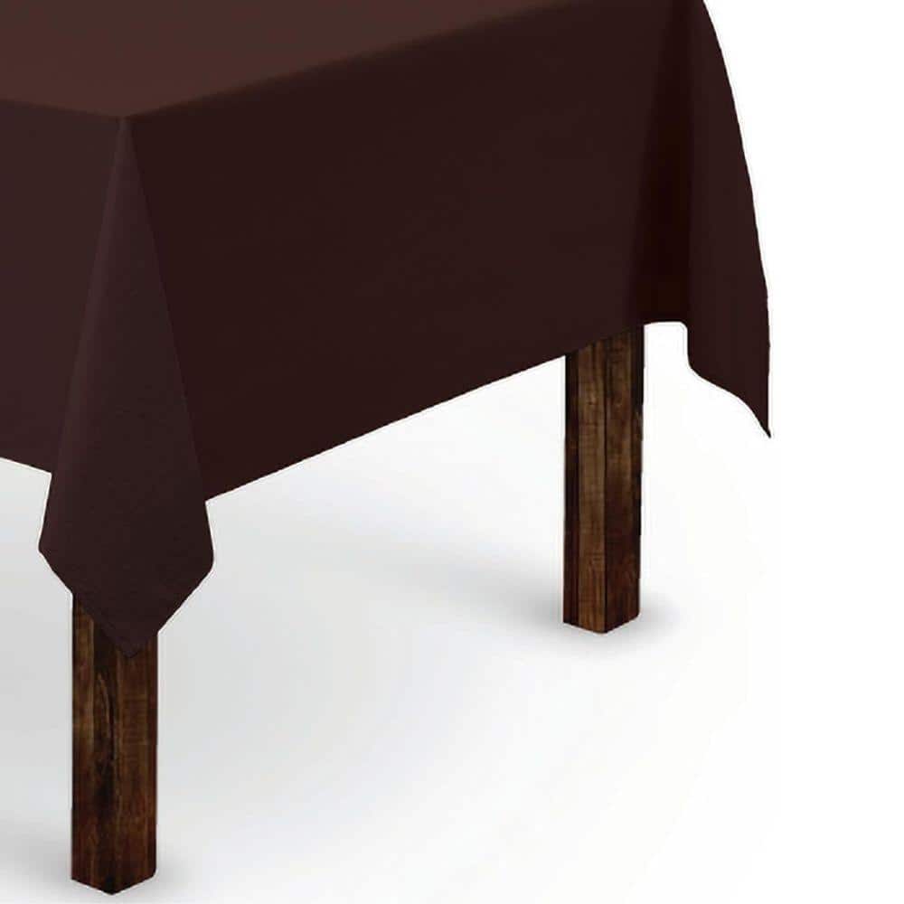 Afoxsos 60 in x 102 in Heavy Duty Rectangle Tablecloth for Dining Table ...