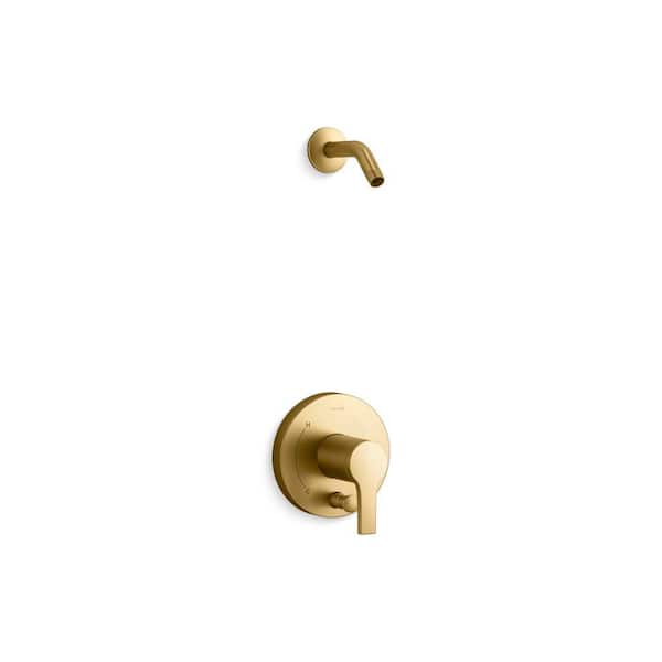 KOHLER Elate 1-Handle Shower Trim Kit Without Showerhead in Vibrant ...