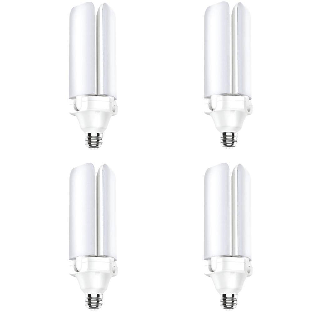 Feit Electric 300-Watt Equivalent Indoor Garage 3-Panel Foldable LED ...