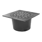 JONES STEPHENS 8 in. x 8 in. Cast Iron Cesspool Grate Drain D59-158