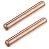 Visol Delta Rose Gold Stainless Steel Cigar Tube (2-Pack) VCASE505RG ...