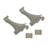 ClosetMaid ShelfTrack Wire Shelving Shoe Support Bracket (2-Pack) 33817 ...