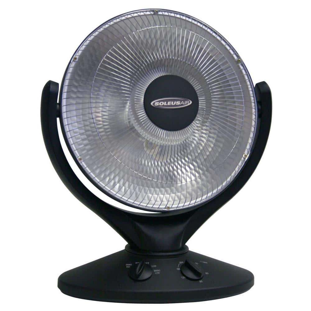 Soleus Air 800-Watt Parabolic Infrared Bulb Heater MS-09 - The Home Depot