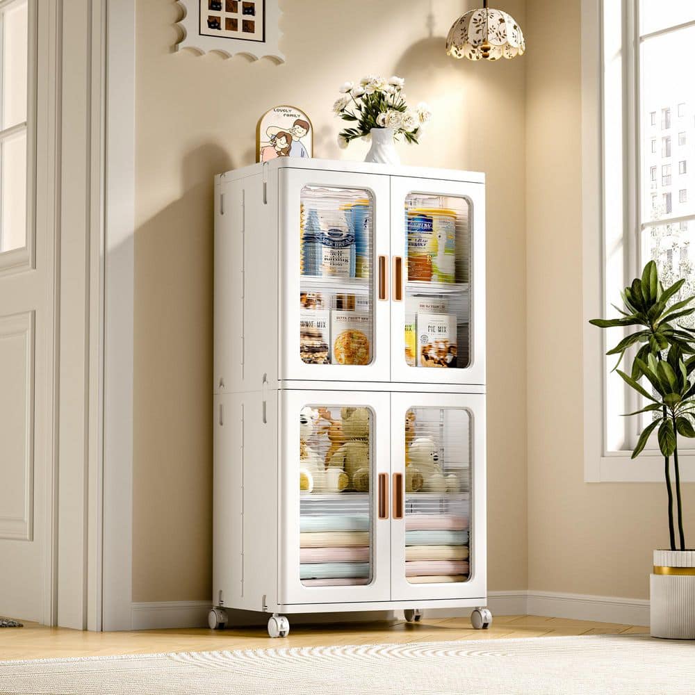 Reviews for VECELO Bathroom Storage Cabinet with Doors, 41.7 in ...