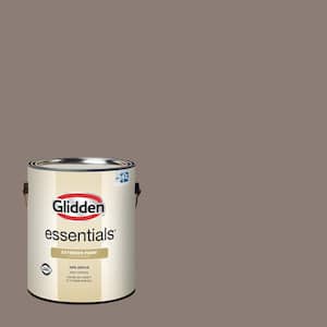 Glidden Premium 5-gal. PPG1017-5 Cinnamon Toast Flat Exterior Latex ...