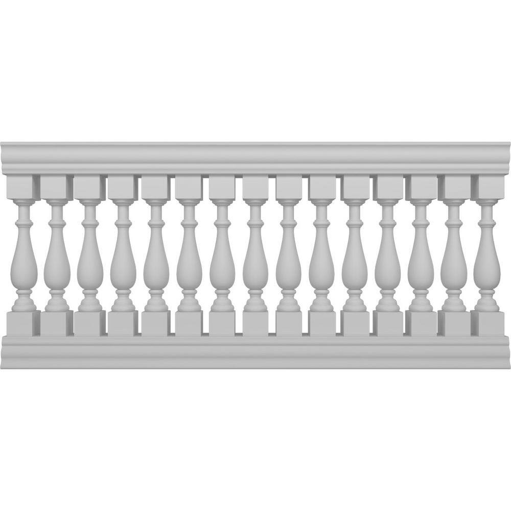 Ekena Millwork Fiberthane Traditional Balustrade 84 in. L x 41 in. H ...