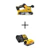 DEWALT 20V Lithium-Ion Cordless Belt Sander with 20V MAX POWERSTACK ...