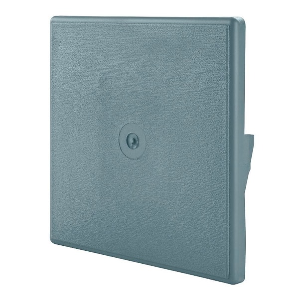 Ply Gem 6-3/4 in. x 6-3/4 in. Polypropylene Square Dutch Lap Electrical ...