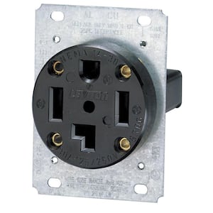 Leviton 20 Amp 250V Single Outlet/Receptacle, White (1-Pack) 5821-WS ...