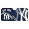 FANMATS MLB - New York Yankees Windshield Sun Shade 60036 - The Home Depot