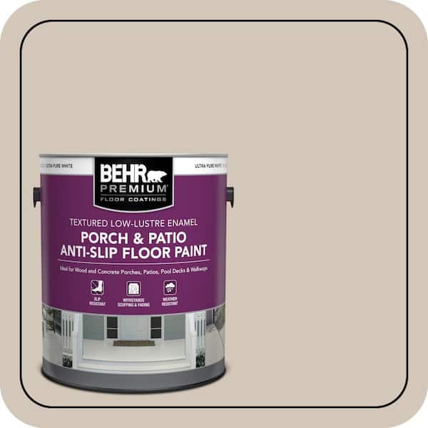BEHR PREMIUM 1 gal. #MQ2-50 Gravelstone Textured Low-Lustre Enamel ...