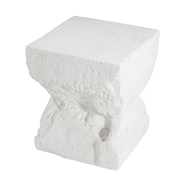 Outdoor White Modern Minimalist Magnesium Oxide Paito Side Table ...