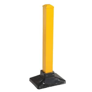 Vestil Yellow Semi-Permanent Barrier Post SPR-POST-Y - The Home Depot
