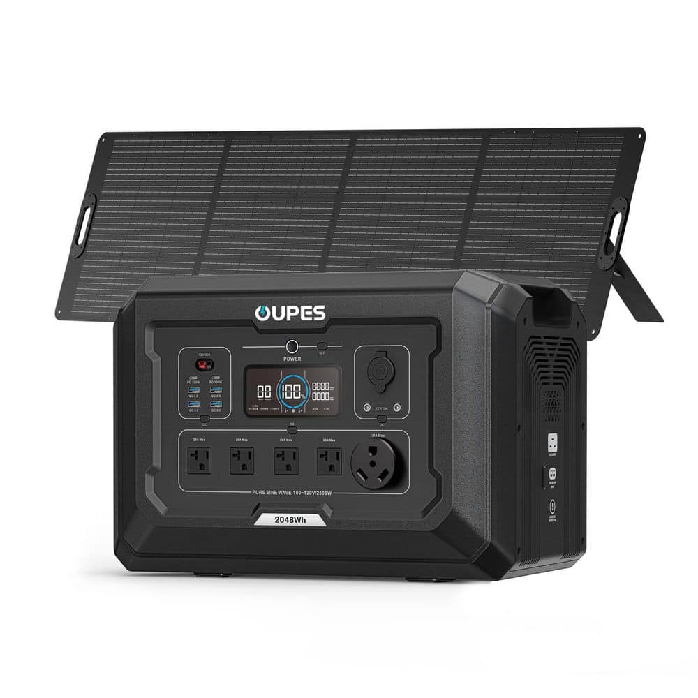 Reviews for OUPES 2500-Watt/2048 Wh Mega 2 Solar Generator with 240 W ...