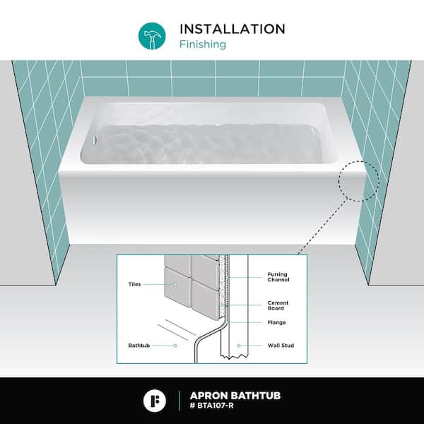 Bathtub Apron Detail Fully Customize Alexus Seamless Wall To Wall