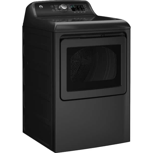 GE 7.4 cu. ft. vented Front Load Electric Dryer in Diamond Gray with ...