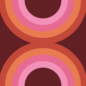 NuWallpaper Sir Culls Orange Peel and Stick Wallpaper Sample VGS6442SAM ...