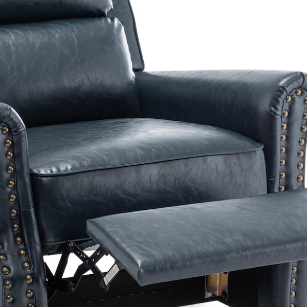 Sam's club blue leather recliner store