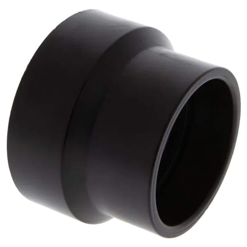 VPC 4 in. x 3 in. ABS Plastic DWV Hub x Hub Reducing Coupling 33-LN102 ...