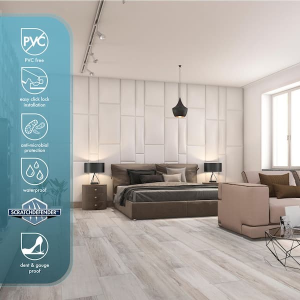 Lifeproof - Hybrid Resilient Flooring - The Home Depot