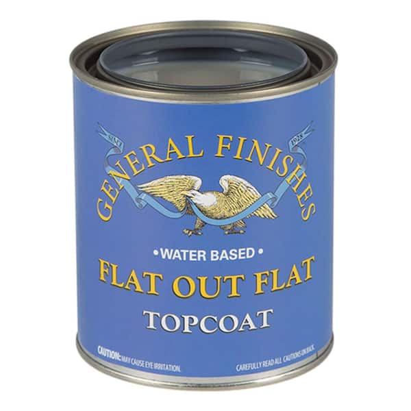 General Finishes 1 gal. Flat Out Flat Acrylic Interior Topcoat-GF.GFO ...